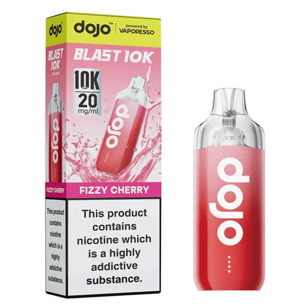 Dojo Blast 10k Prefilled Pod Kit Fizzy Cherry | Only 8.99