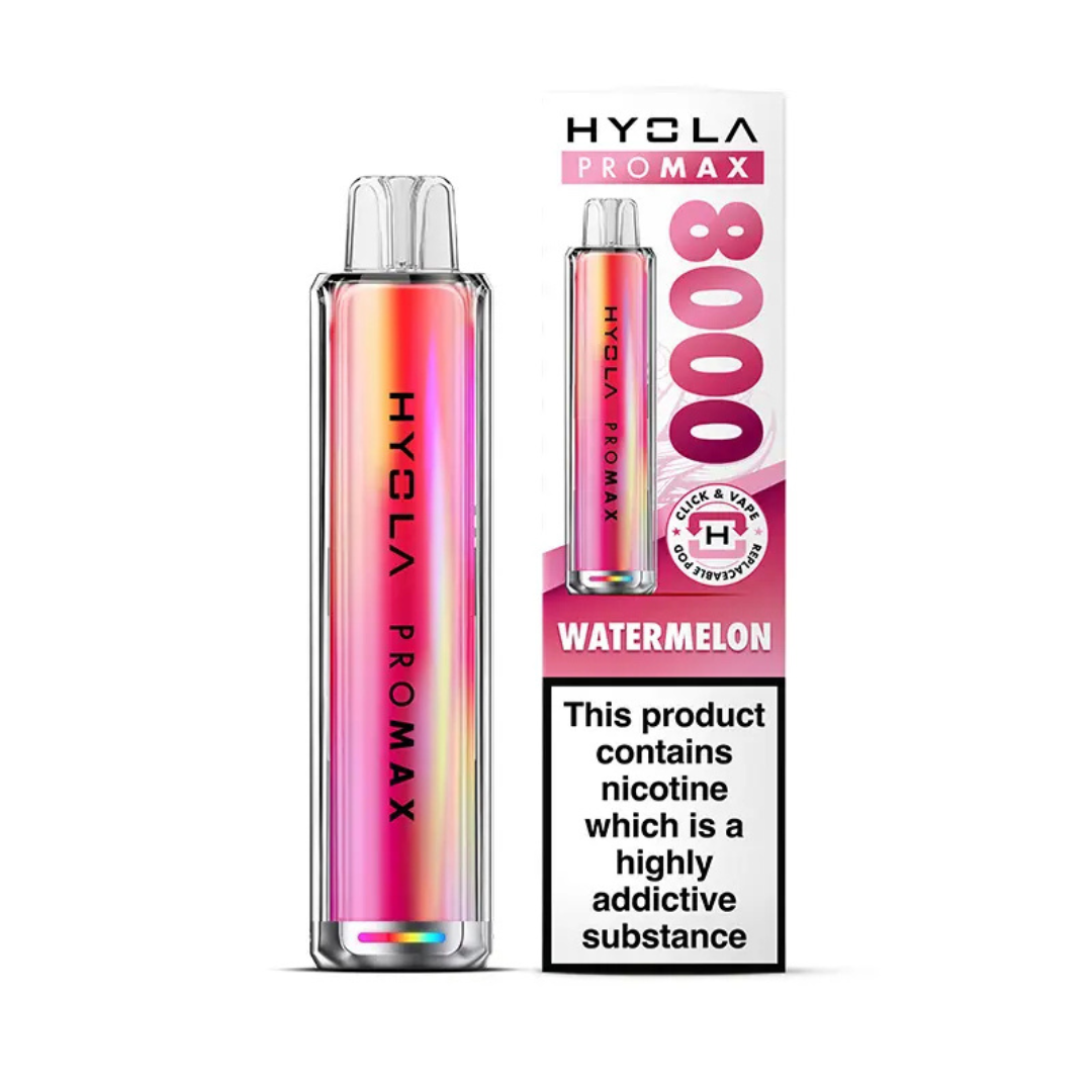 Hyola Pro Max 8000 Prefilled Pod Kit Watermelon | Only £7.99
