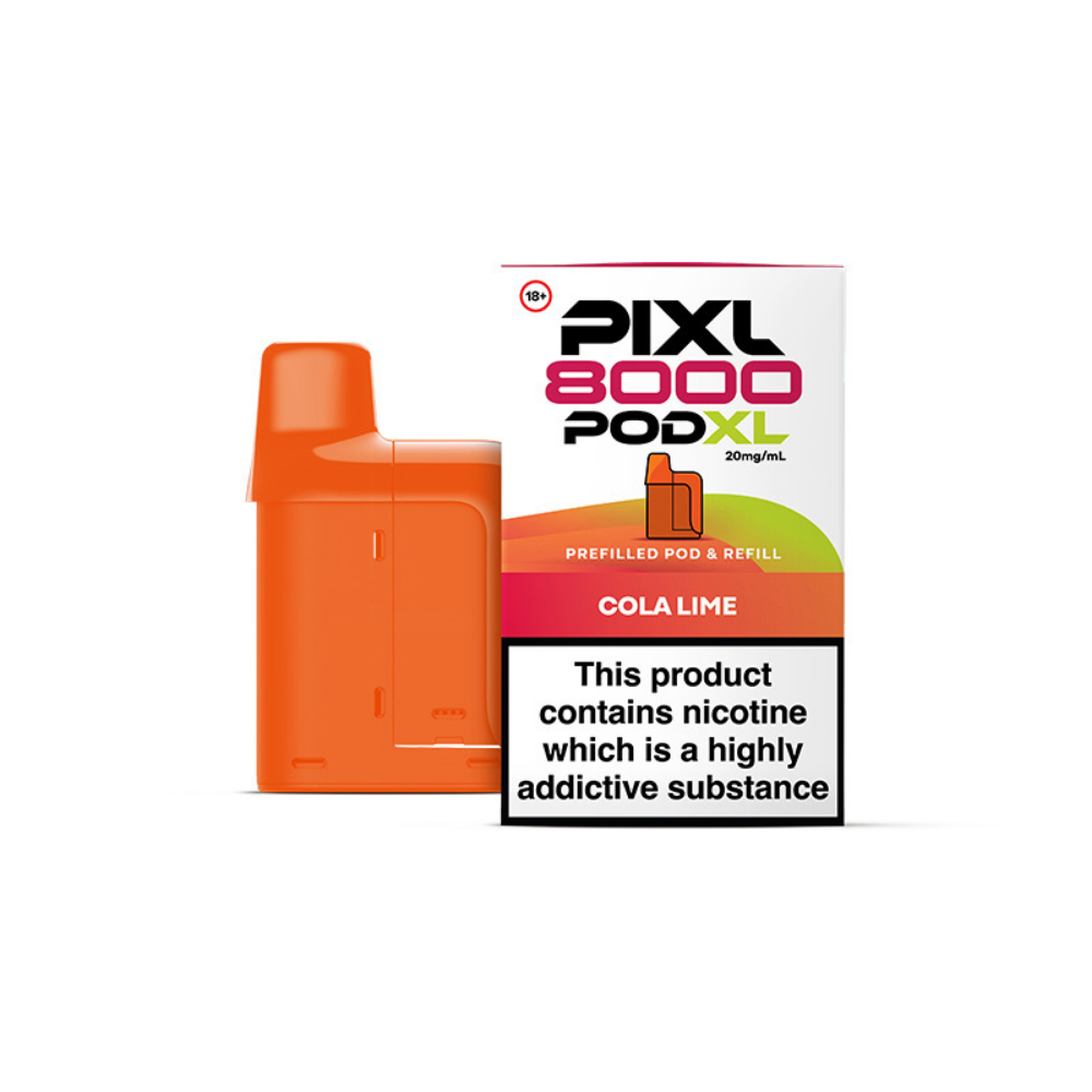 Pixl 8000 Cola Lime Refill Pods