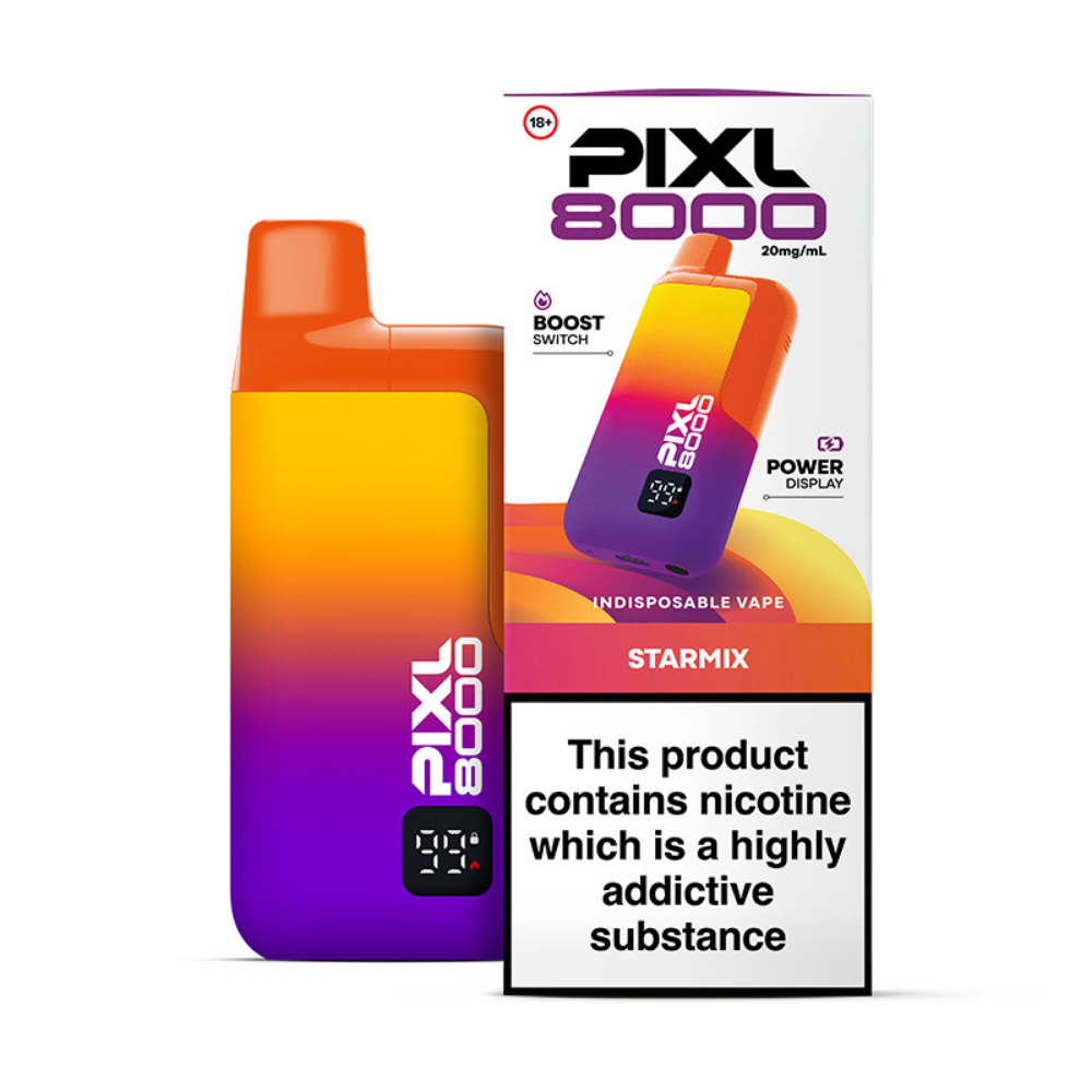 Pixl 8000 Prefilled Pod Kit Starmix | Only £8.99
