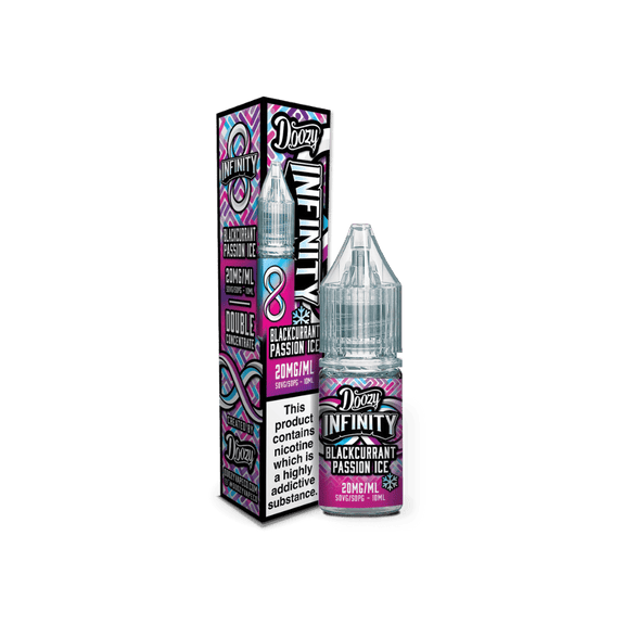 Doozy Infinity Salts Blackcurrant Passion Ice Nic Salt E-Liquid