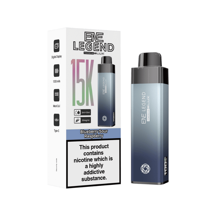 Elux ENE Legend 15k Prefilled Pod Kit Blueberry Sour Raspberry