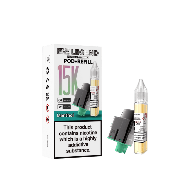 Elux ENE Legend 15k Prefilled Pod Menthol