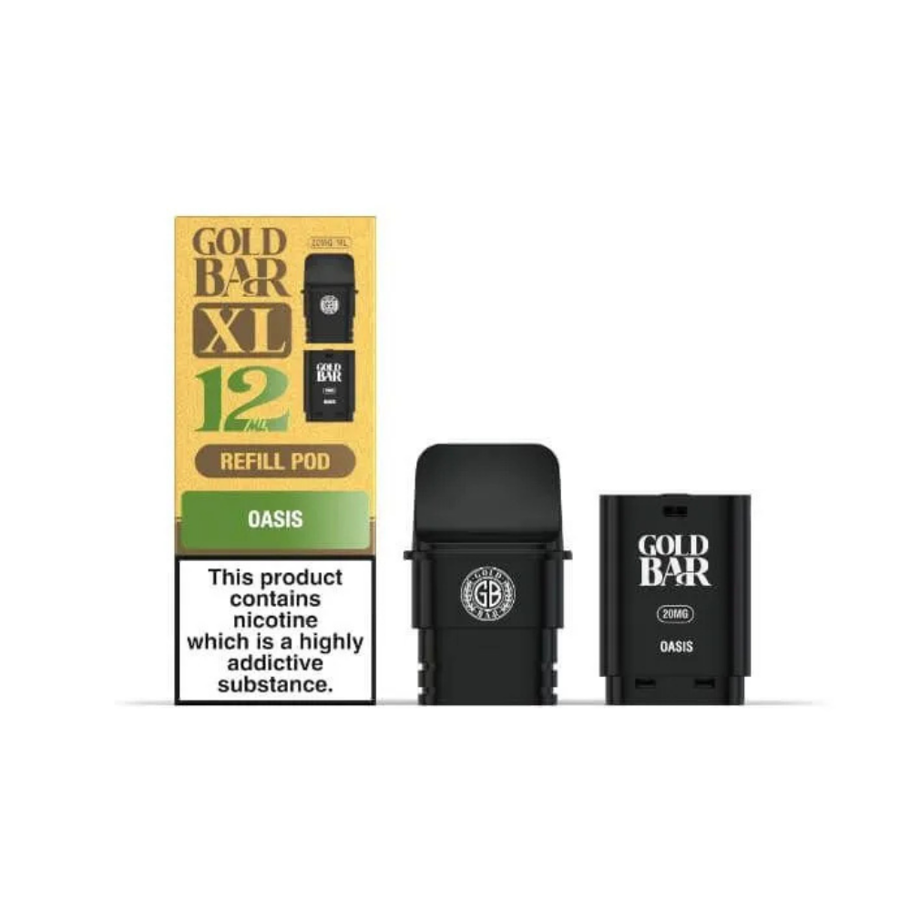 Gold Bar XL Prefilled Replacement Pod Oasis