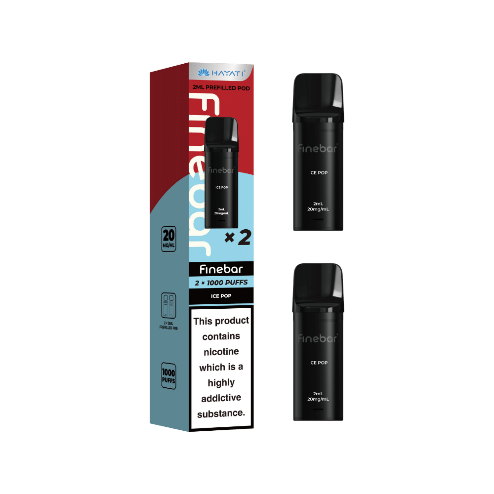Hayati Finebar Prefilled Pods Ice Pop | 2 Pack | £3.49 Each