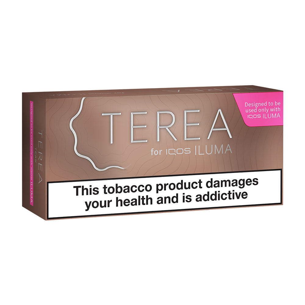 Teak TEREA Tobacco Sticks | IQOS Iluma Bulk Buy Carton | UK Seller