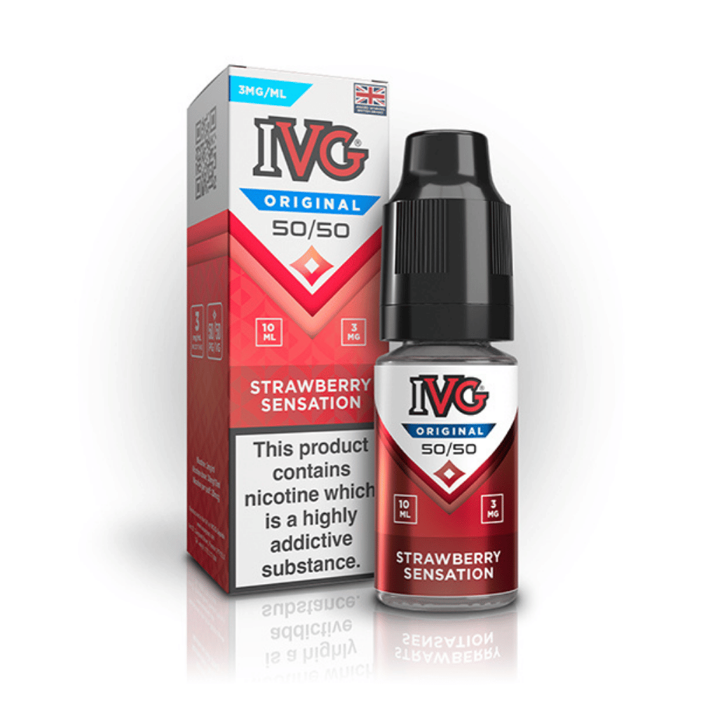 IVG Original 50/50 10ml E-Liquid | 10+ Flavours | 6 For £10