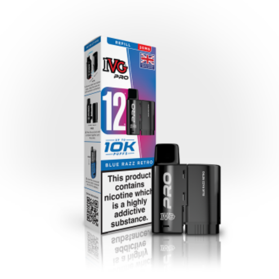 Ivg Pro Blue Razz Retro Refill