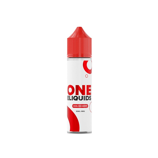 One Eliquids 50ml Shortfill E Liquid | Cool Red Berry | Free UK Delivery