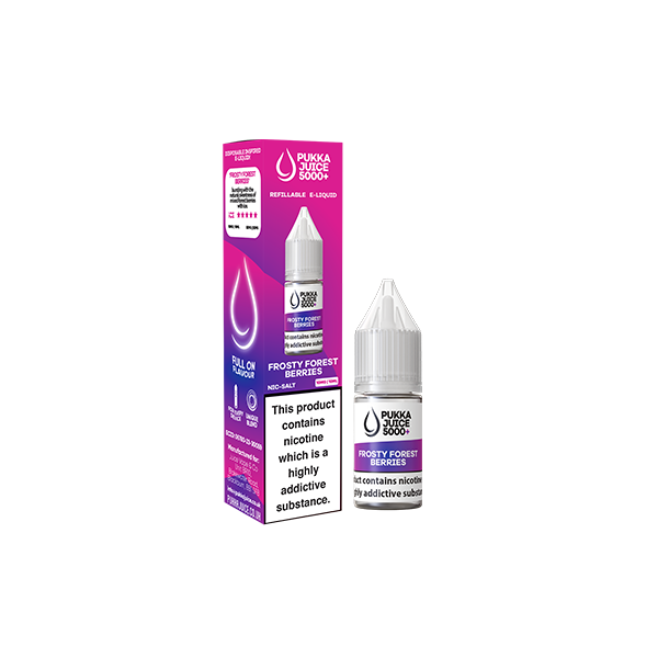 Pukka Juice 5000 E Liquid | Frosty Forest Berries | Free UK Delivery