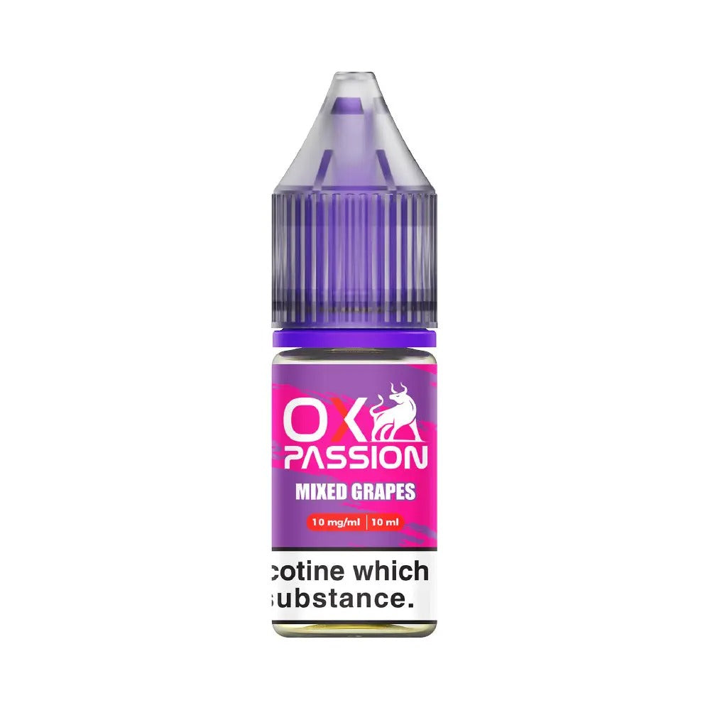 OXVA Ox Passion E Liquid| Mixed Grapes| Free UK Delivery