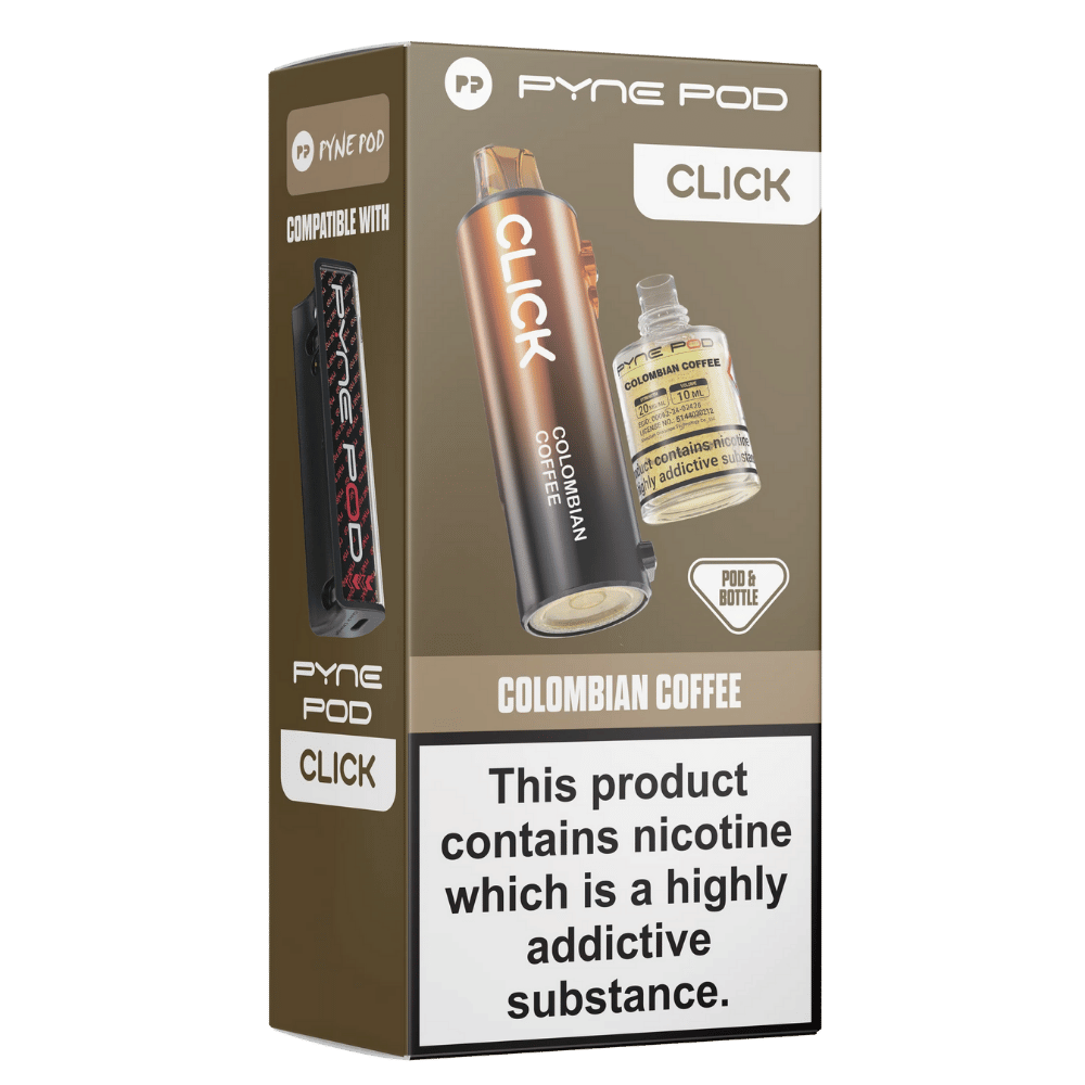 Pyne Pod Click Prefilled Pod Colombian Coffee | Only £4.49