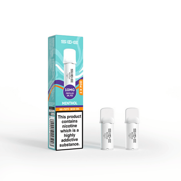 SKE Crystal Pro 600 Prefilled Pods Menthol 10mg