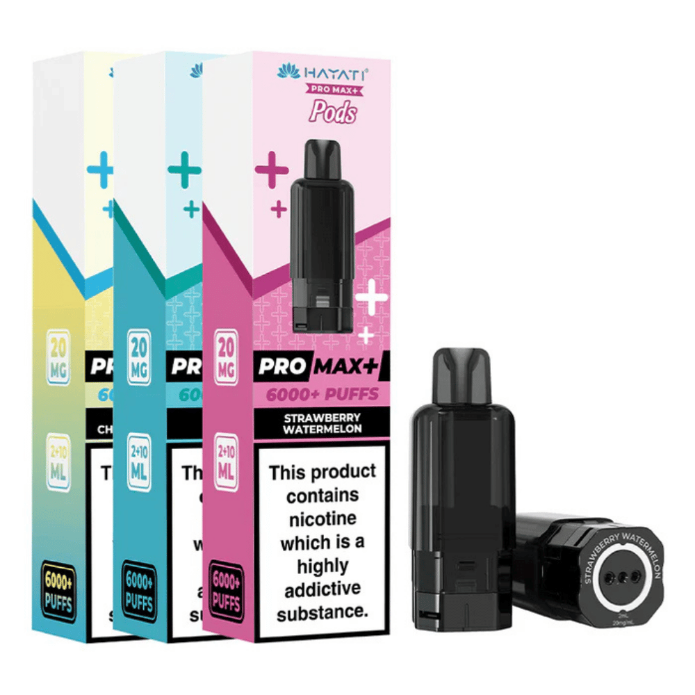 Hayati Pro Max Plus 6000 Prefilled Pod Strawberry Raspberry Cherry