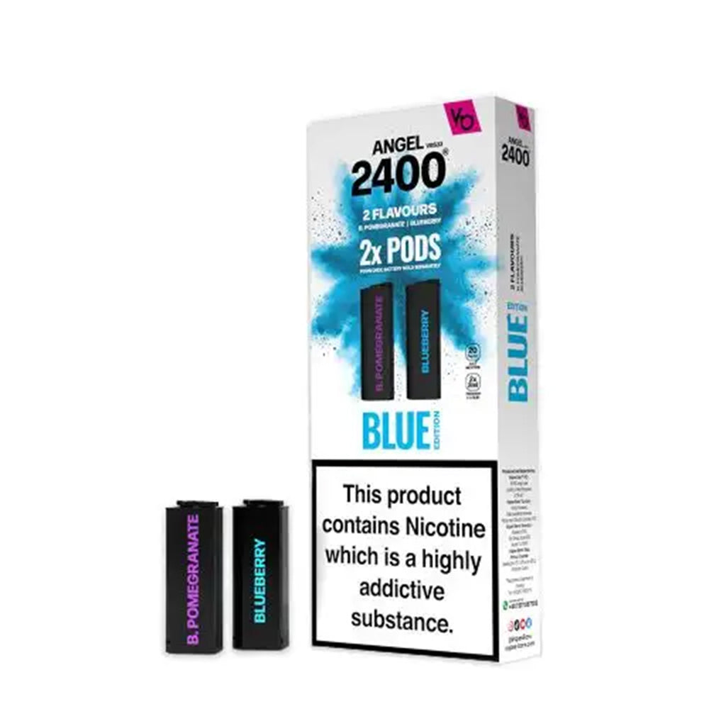 Vapes Bars Angel Pre-Filled Pods | Blue Edition | Free UK Delivery
