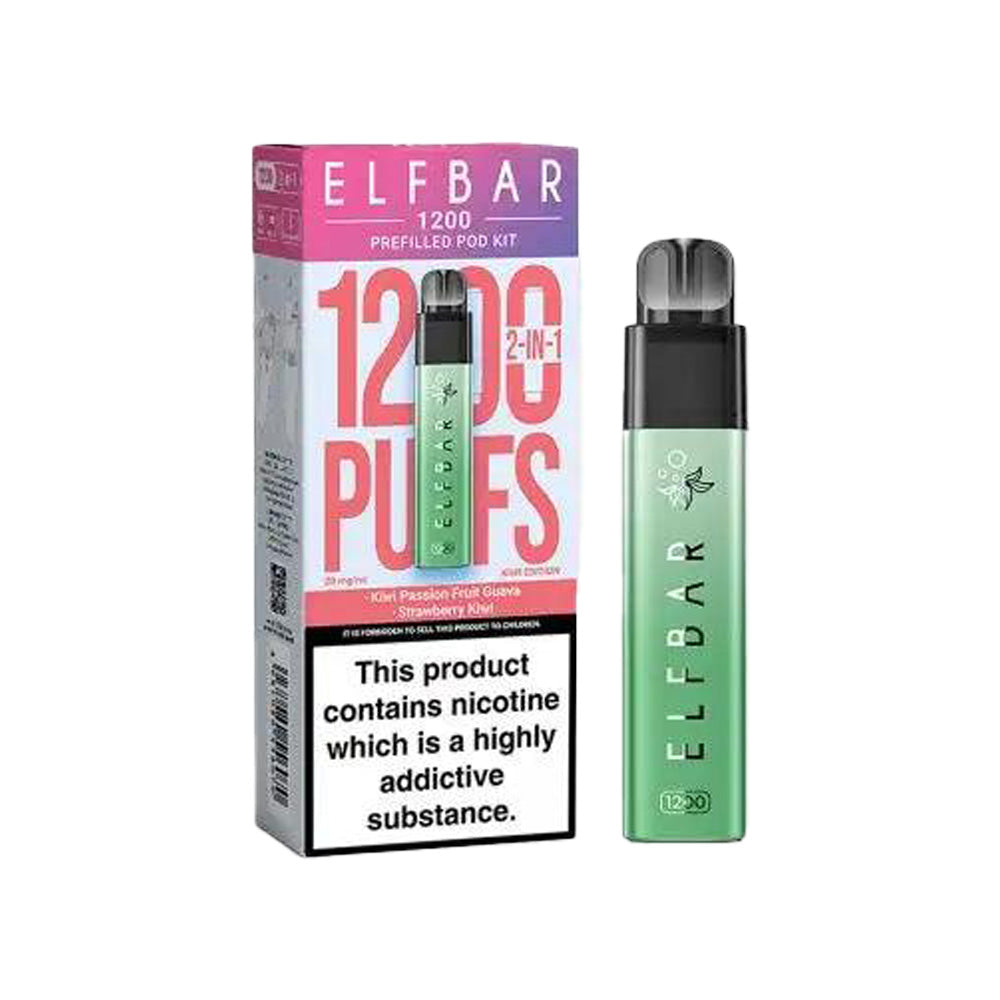 Elf Bar EB1200 | Kiwi Edition | Free UK Delivery