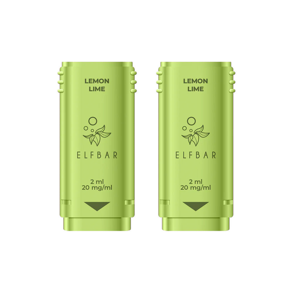 Elf Bar 1200 Lemon Lime Pods (2 Pack) | Free UK Delivery