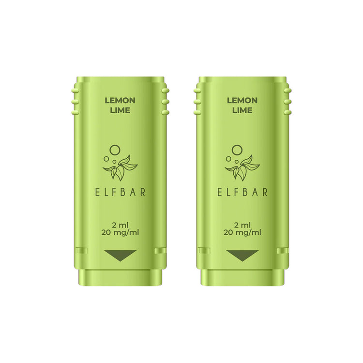 Elf Bar 1200 Lemon Lime Pods (2 Pack) | Free UK Delivery