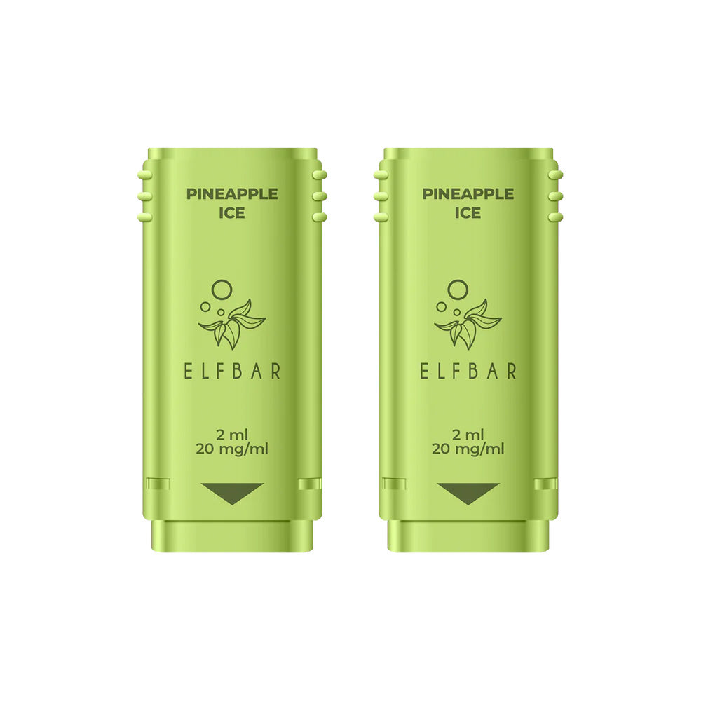 Elf Bar 1200 Pineapple Ice Pods (2 Pack) | Free UK Delivery
