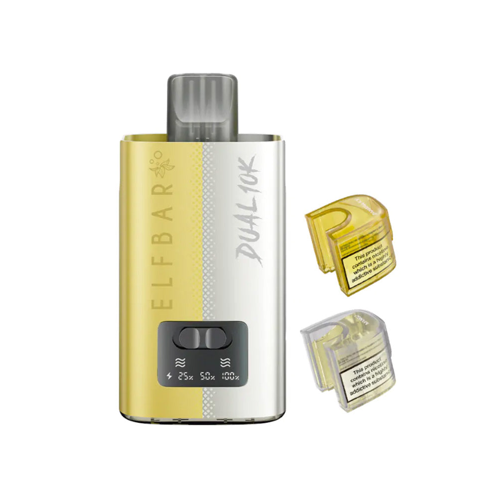 Elf Bar Dual 10K Disposable | 10,000 Puffs | Free UK Delivery