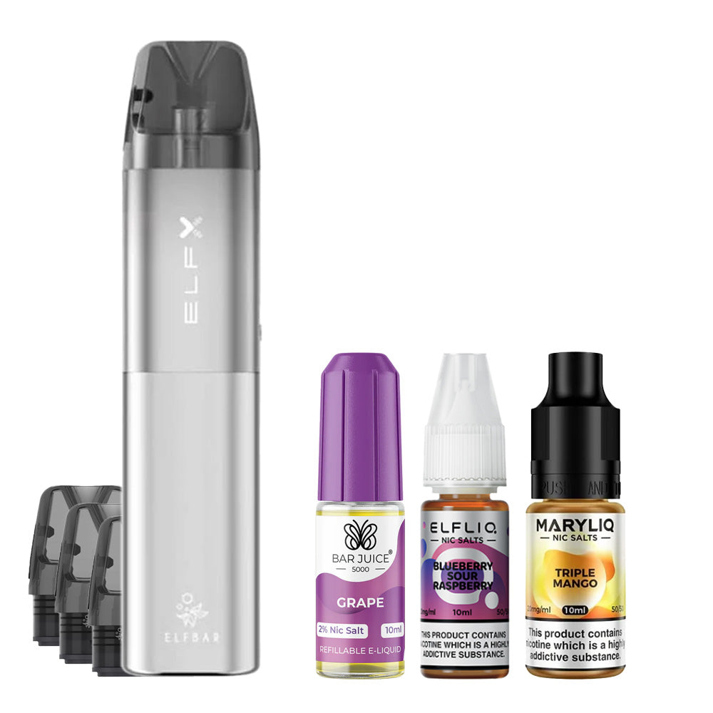 Elf Bar ELFX Vape Kit Bundle | Fruity | Free UK Delivery