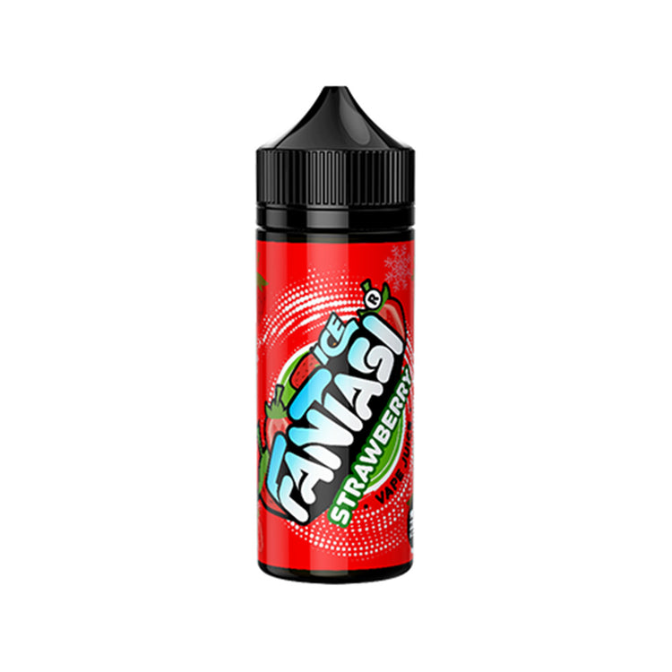 Fantasi Ice Bar Juice 100ml Shortfill E-Liquid | Strawberry Ice | Free ...
