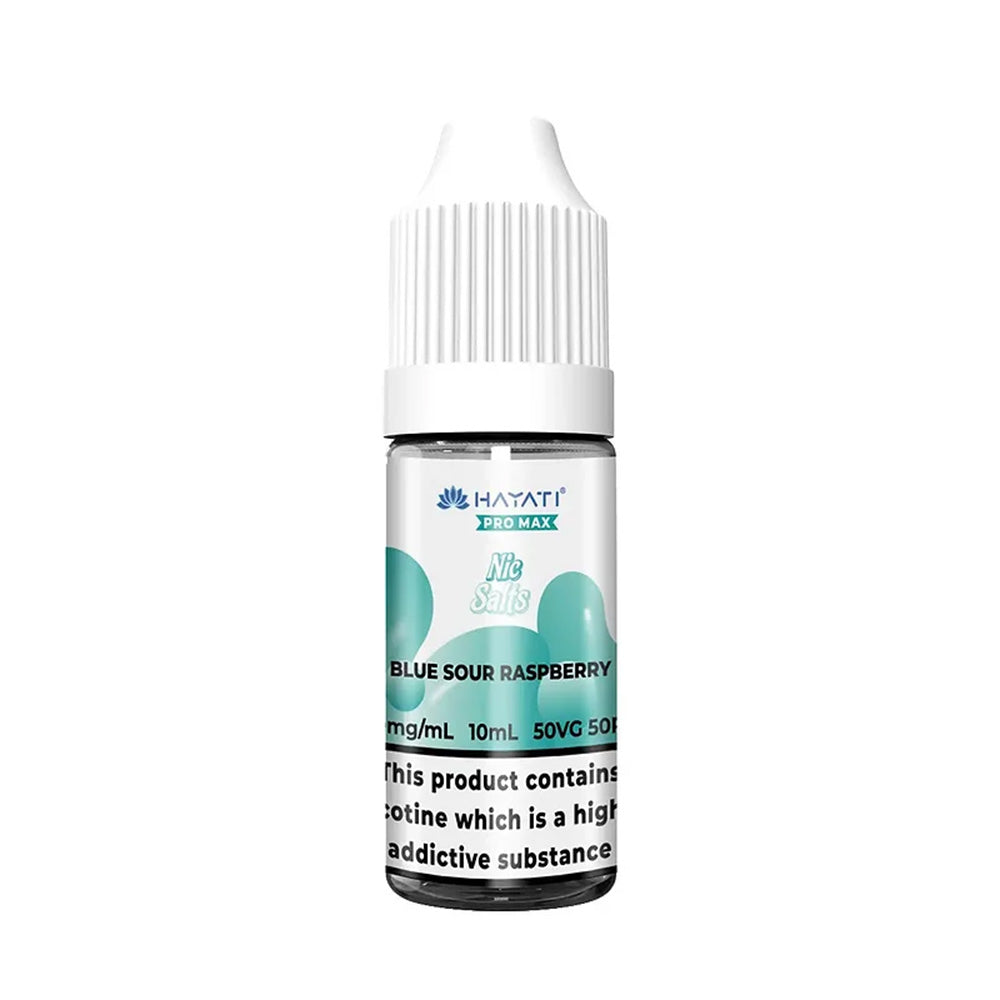 Hayati Pro Max Blue Sour Raspberry Nic Salt E Liquid | Free UK Delivery