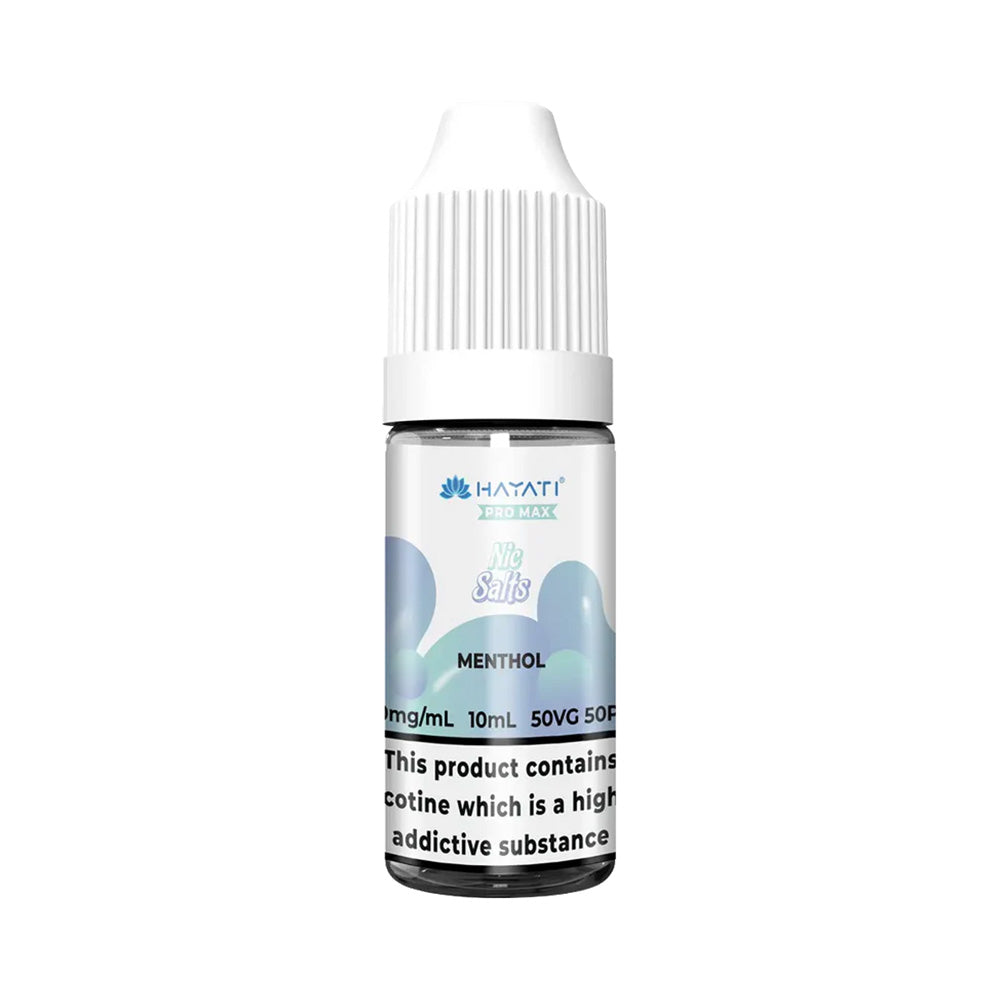Hayati Pro Max Menthol Nic Salt E Liquid | Free UK Delivery