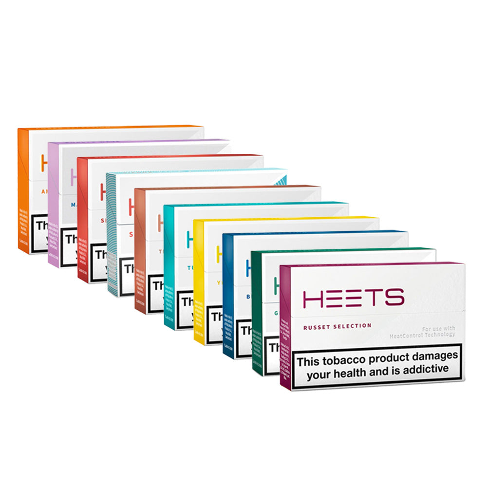 IQOS HEETS MIXED | 200 x HEETS Tobacco Sticks | Free UK Delivery
