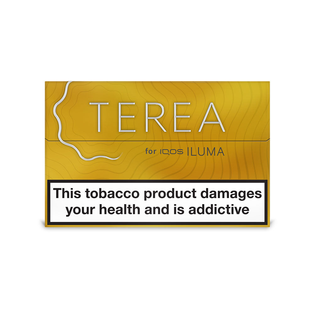 Yellow TEREA Tobacco Sticks | IQOS Iluma Heat Not Burn| Free UK Delivery