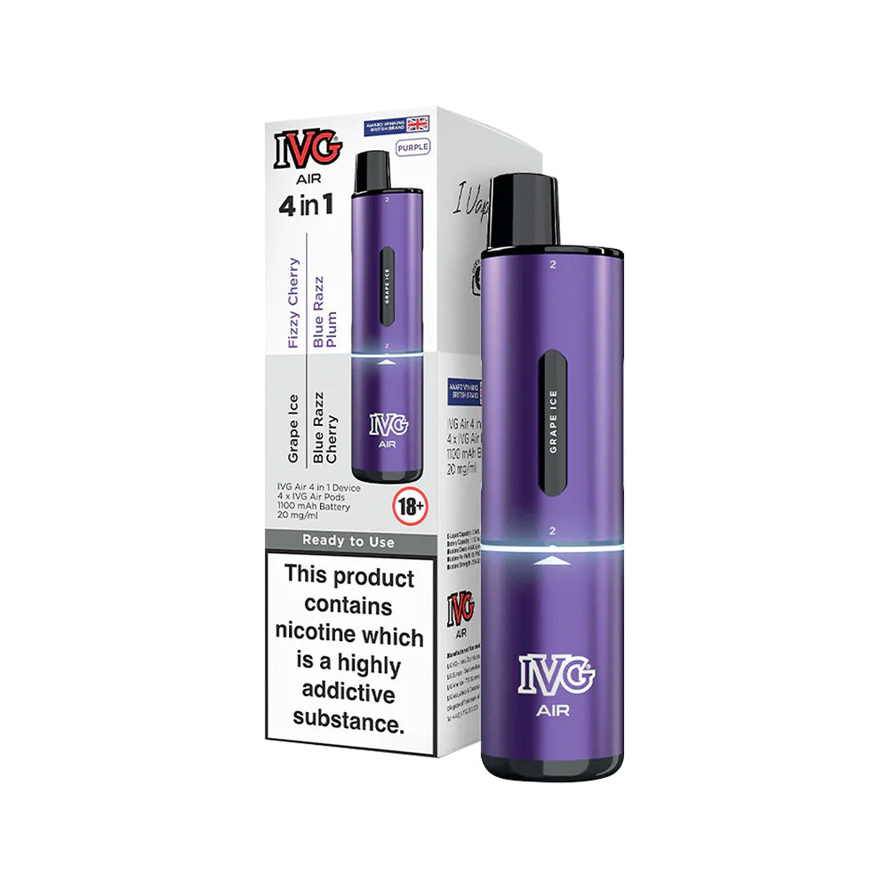 IVG 4in1 Disposable Vape |2400 Puffs| Free UK Delivery