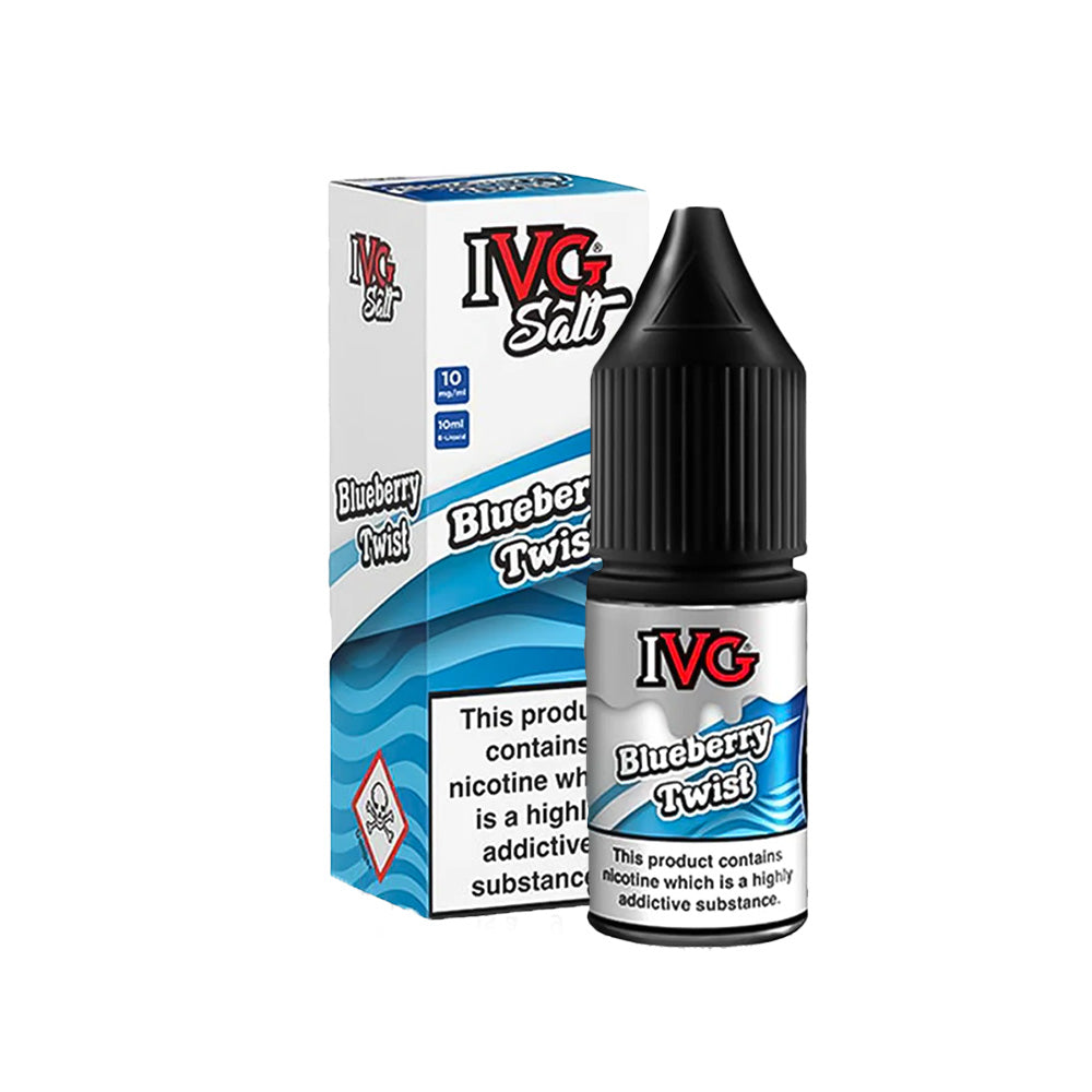 IVG Salts E Liquid 10ml | Blueberry Twist| Free UK Delivery