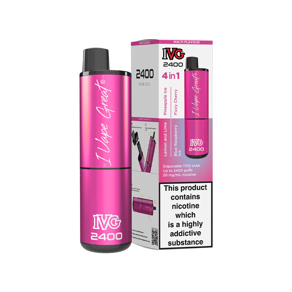 IVG 2400 Editions Disposable Vape | Special Edition | Free UK Delivery