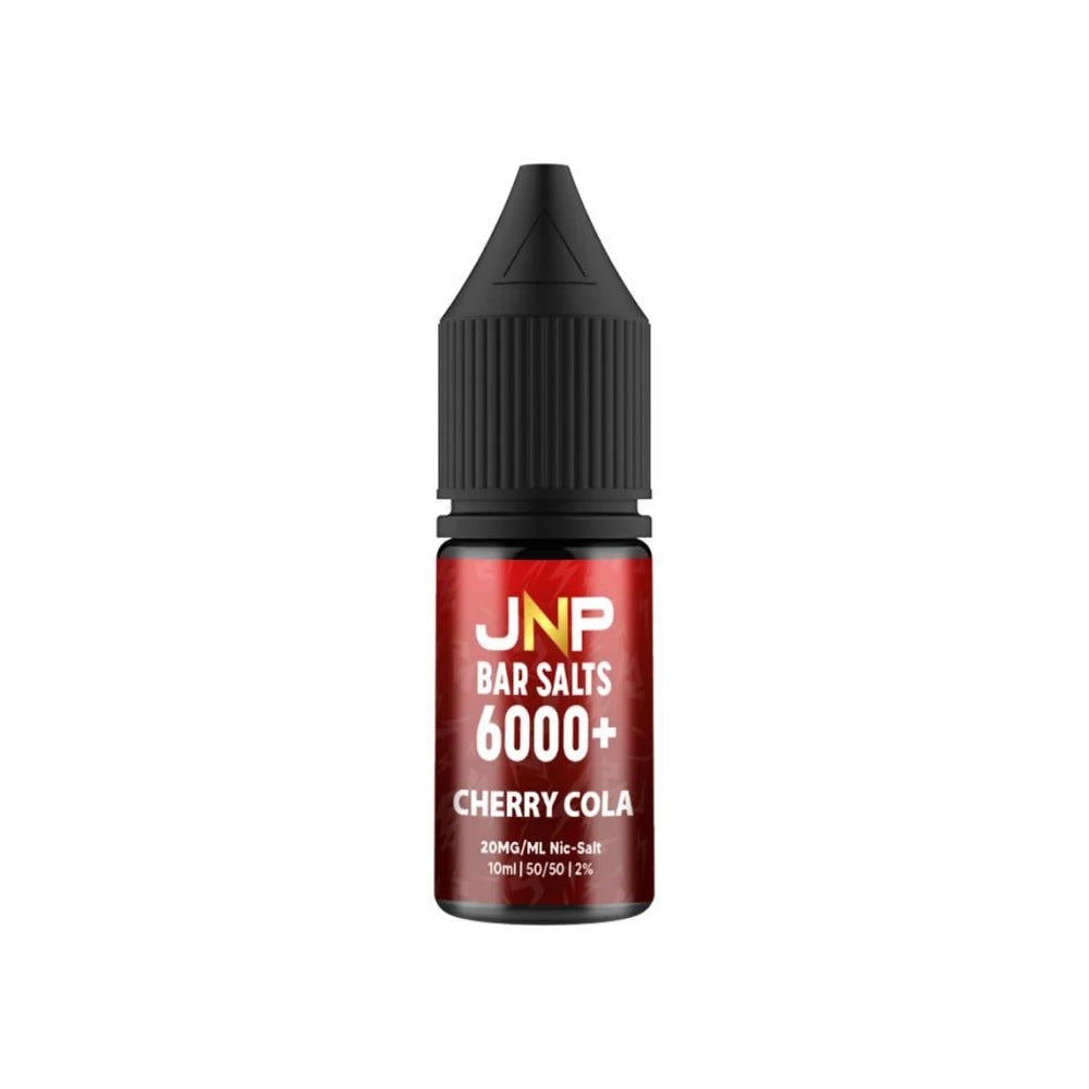 JNP 6000+ Bar Salts E Liquid 10ml | Cherry Cola| Free UK Delivery