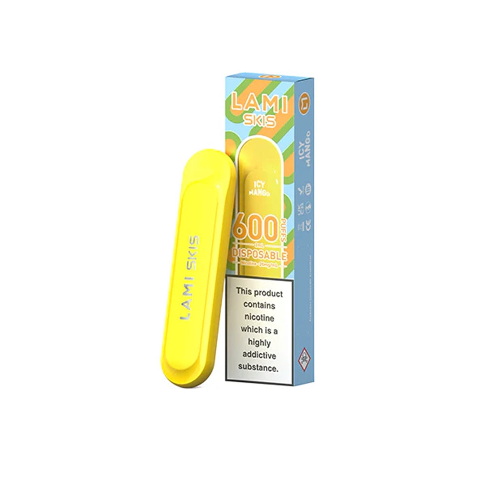 LAMI Vape SKIS Disposable Vape | Icy Mango | Free UK Delivery