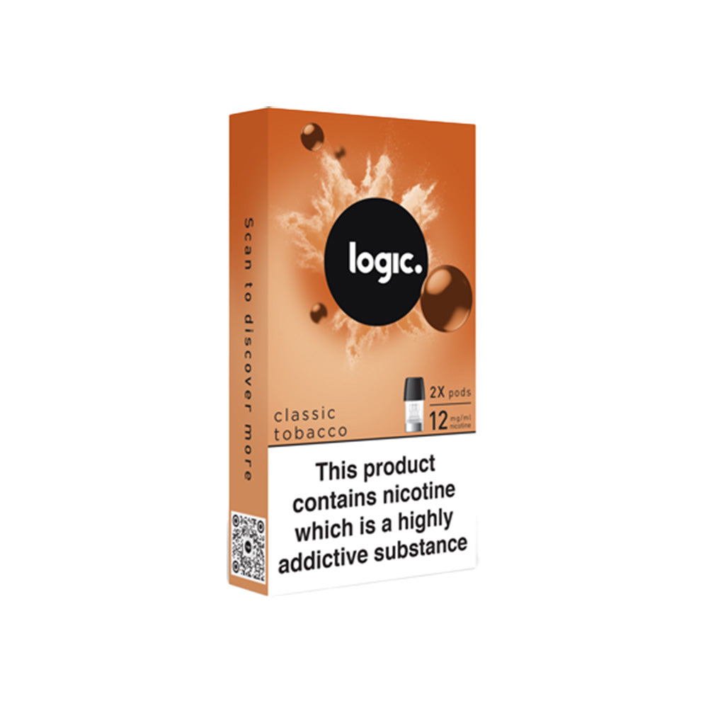 Logic Intense Vape Pods | Classic Tobacco | Free UK Delivery