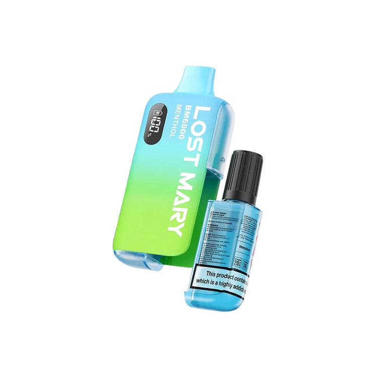 Lost Mary BM6000 Disposable | Menthol | Free UK Delivery