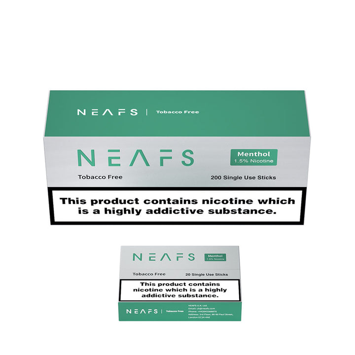 NEAFS | A Heated Tobacco experience, minus the Tobacco | Free Delivery