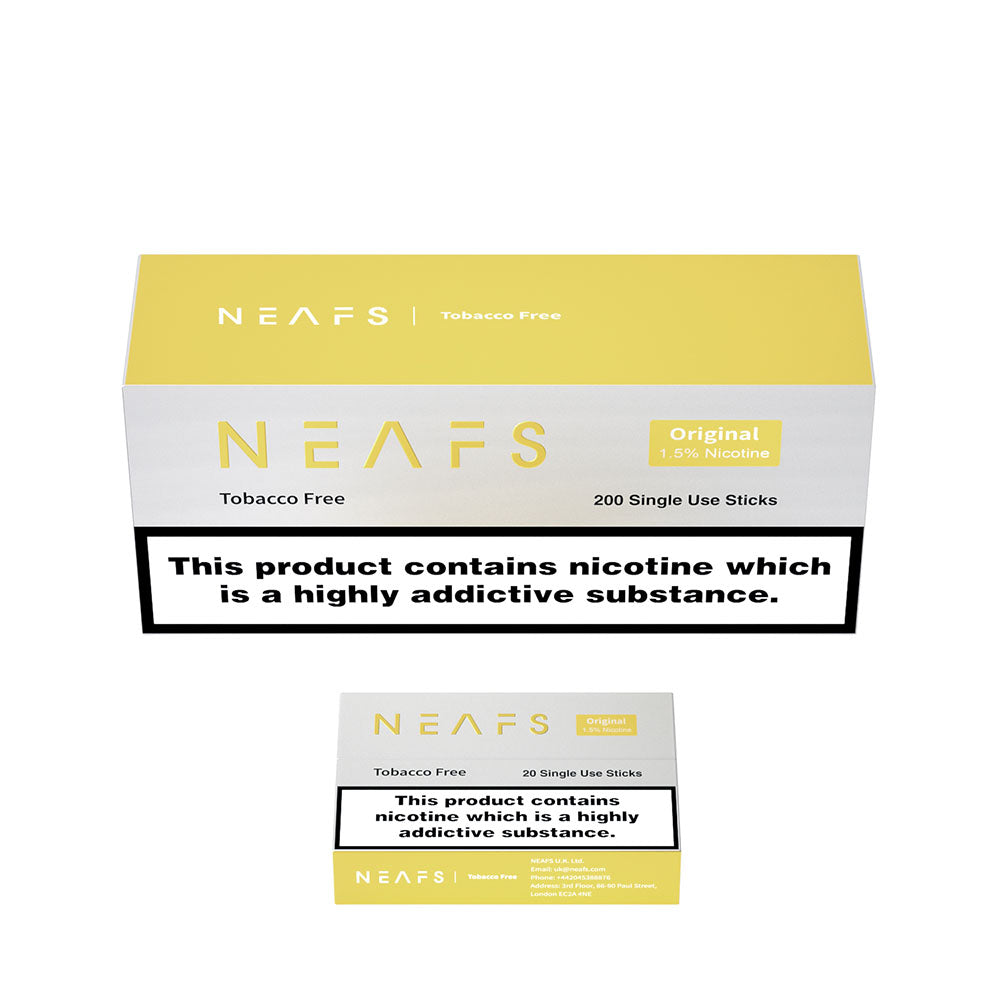 NEAFS 200 Stick Carton | Original Flavour | Free UK Tracked Delivery