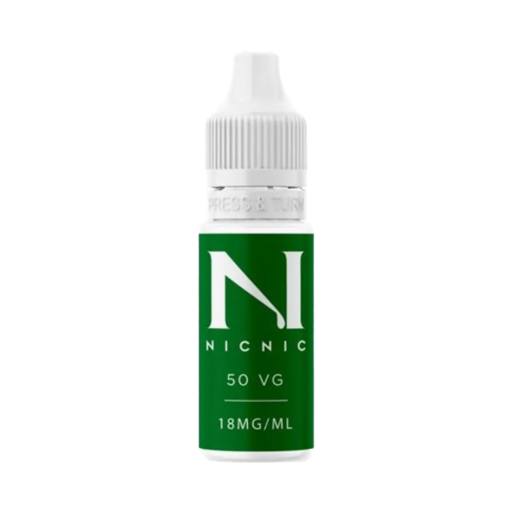 Nic Nic Flavourless Nic Shot | 10ml 50% VG| Free UK Delivery