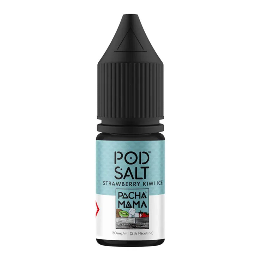 Pod Salt Fusions 10ml Nic Salt E Liquid | Strawberry Kiwi Ice | Free UK ...