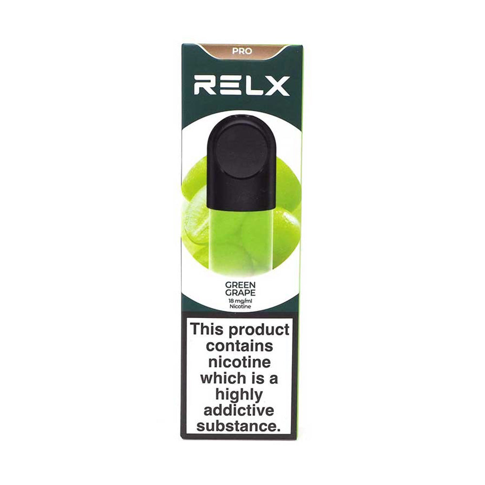 RELX Green Grape Pods (2 Pack) | Free UK Delivery