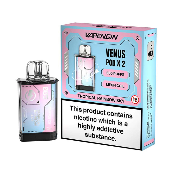 Vapengin Venus Pods | Disposable E Liquid Pods | Free UK Delivery