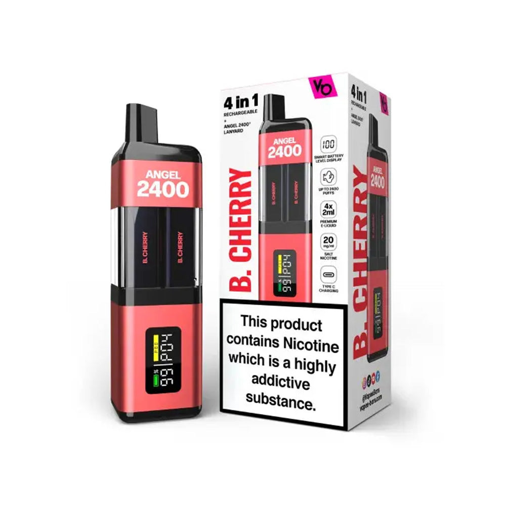 Vapes Bars Angel 4in1 Vape | 2400 Puffs | Free UK Delivery