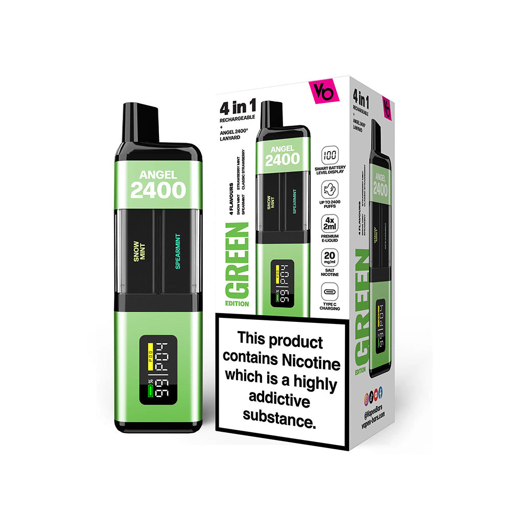Vapes Bars Angel 4in1 Vape | 2400 Puffs | Free UK Delivery