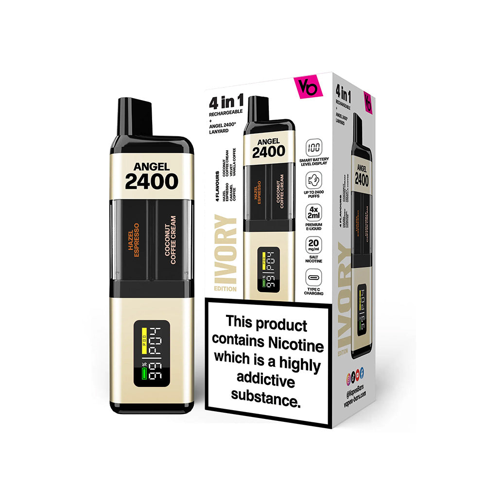 Vapes Bars Angel 4in1 Vape | 2400 Puffs | Free UK Delivery