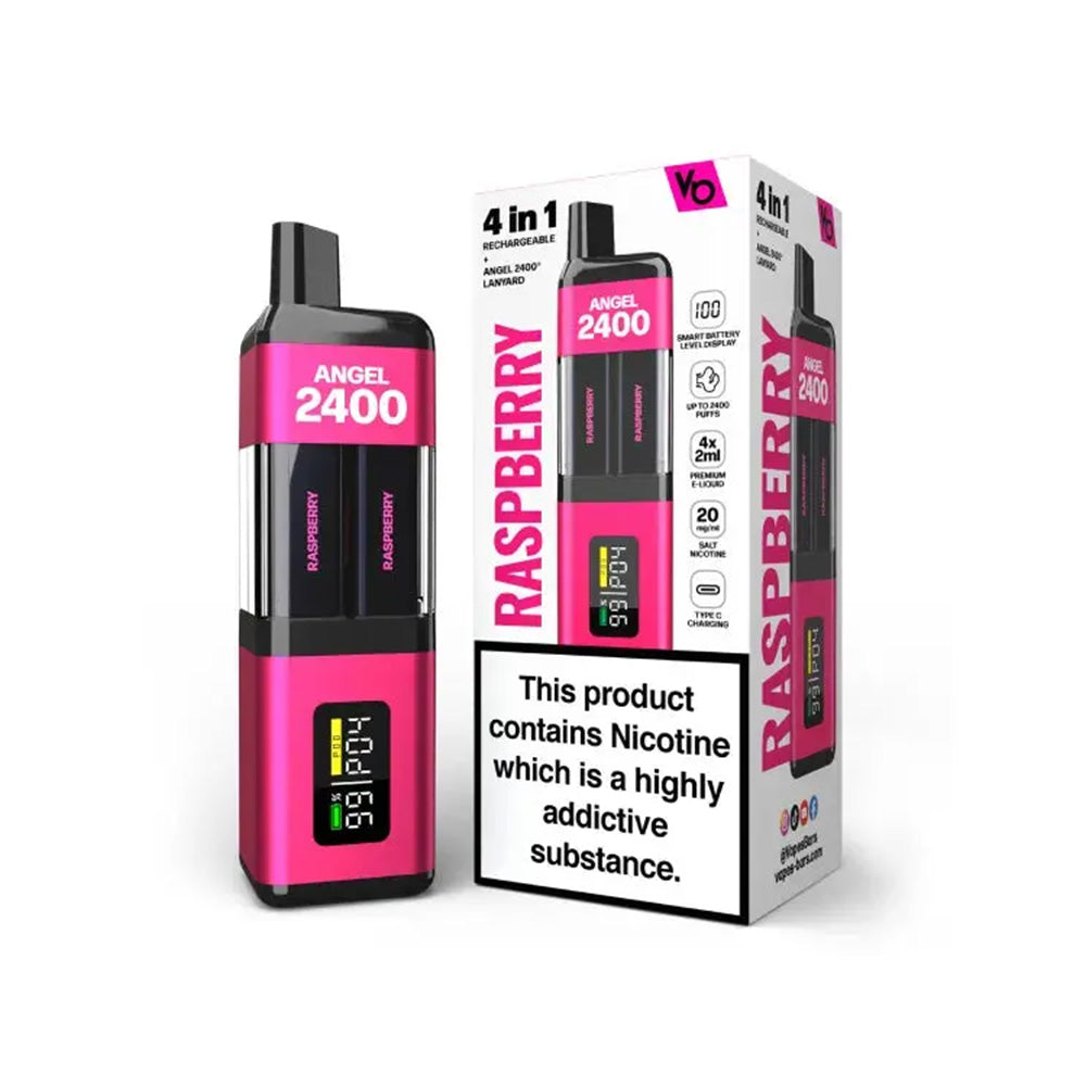 Vapes Bars Angel 4in1 Vape | 2400 Puffs | Free UK Delivery