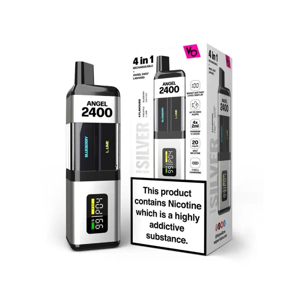 Vapes Bars Angel 4in1 Vape | 2400 Puffs | Free UK Delivery