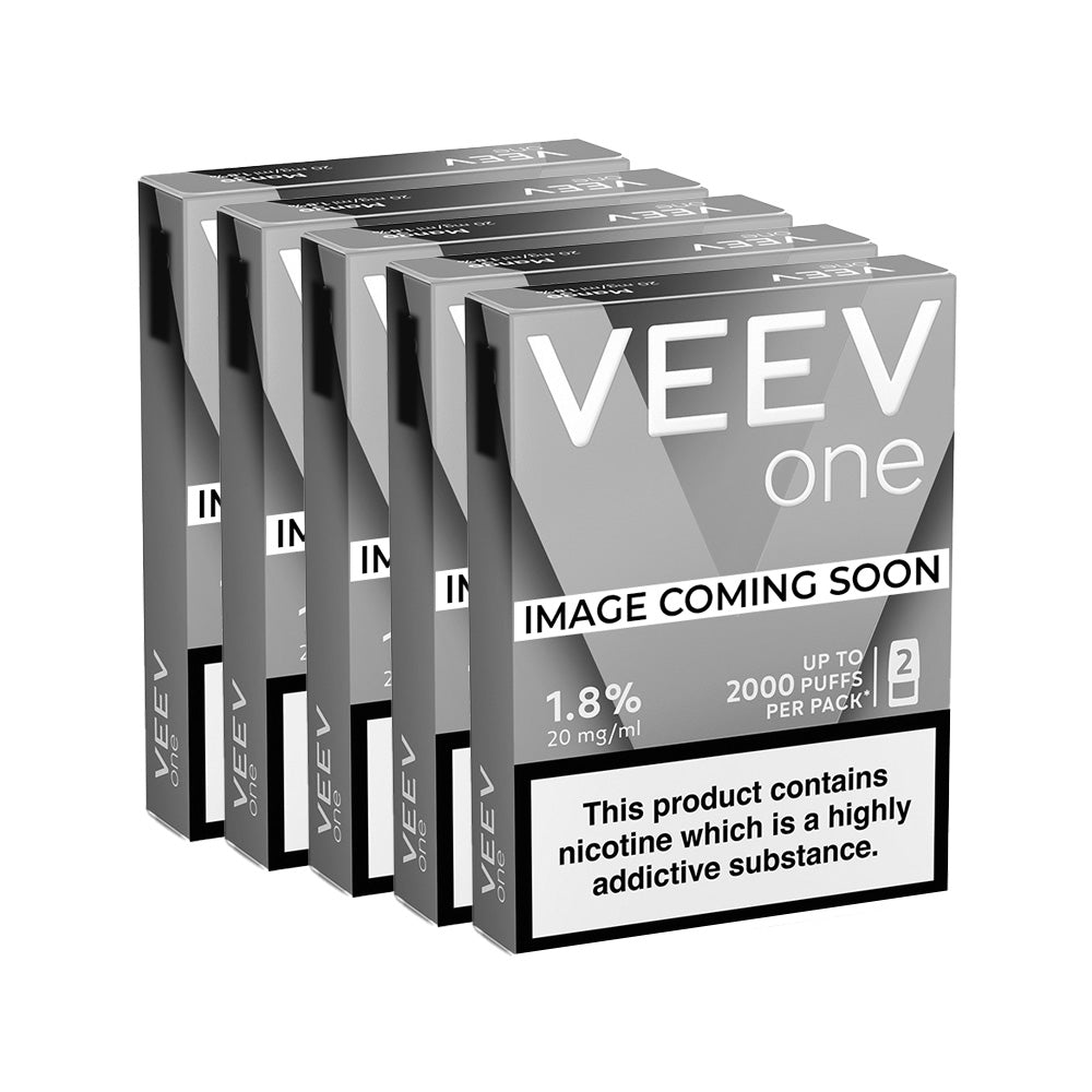 VEEV One Pineapple Lemon Pods | 5 Pack Bundle| Free UK Delivery