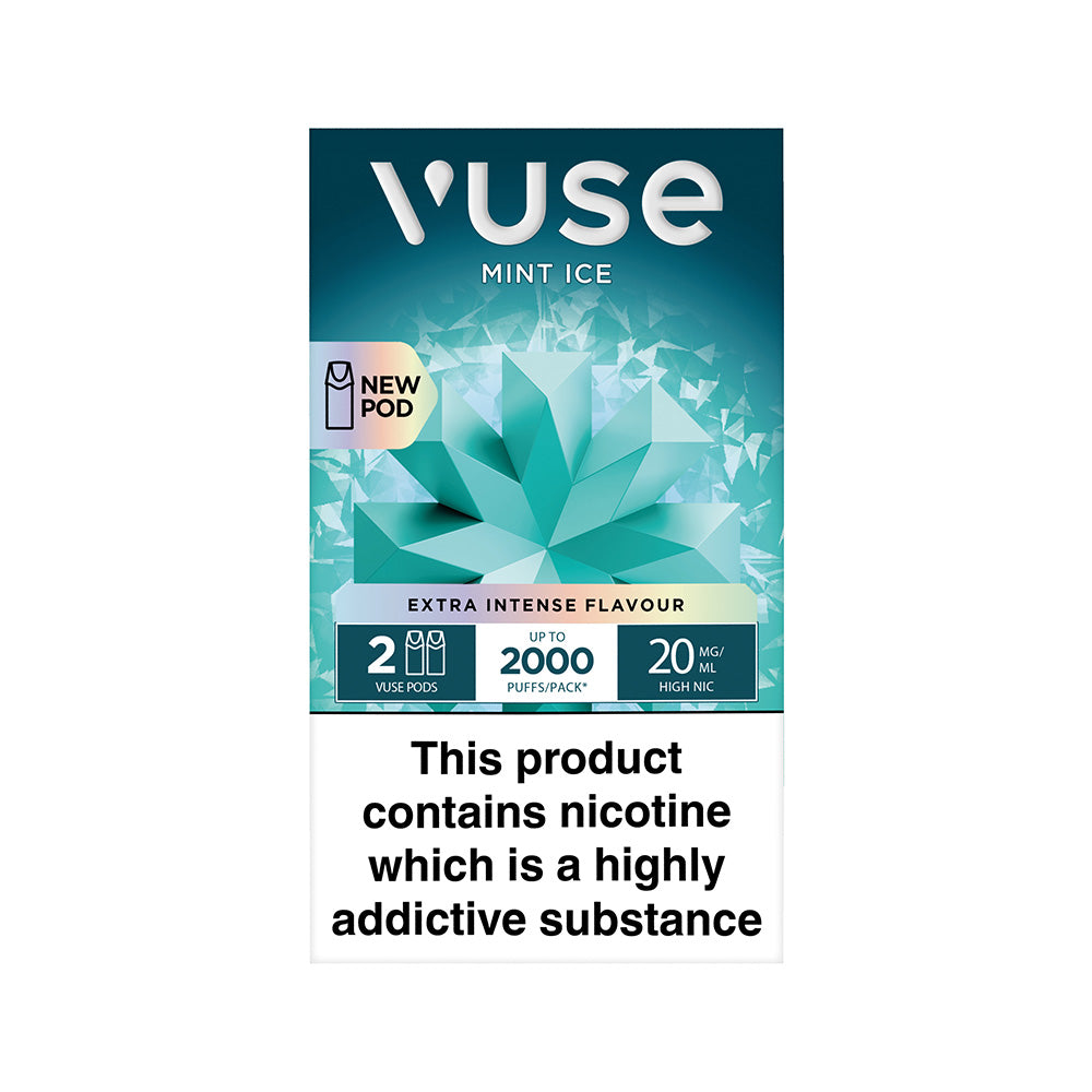 Vuse Extra Intense E-Liquid Pods | Mint Ice | Free UK Delivery